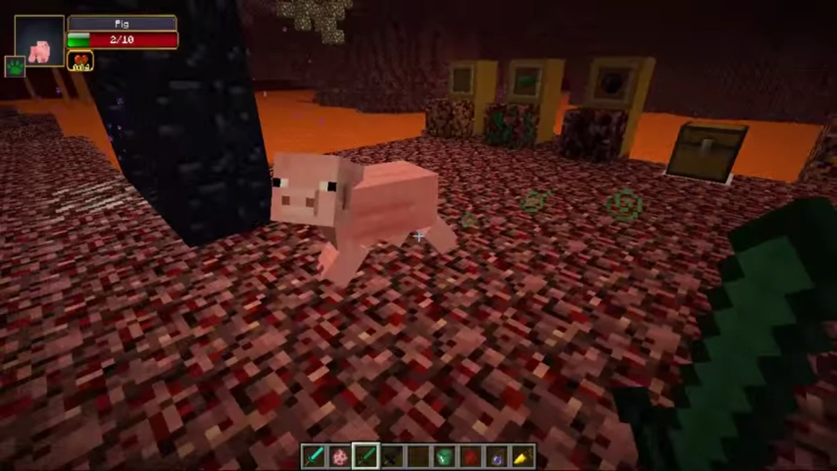 The Smartest Pig (Nether X mod review) | DanTDMapedia Wikia | Fandom
