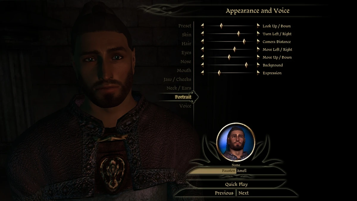 Fausten Amell | Dragon Age OC Emporium Wiki | Fandom