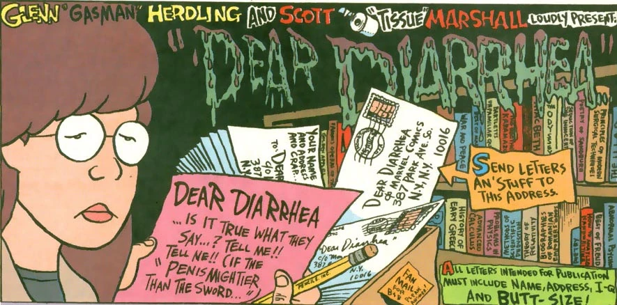 Dear Diarrhea | Daria Wiki | Fandom