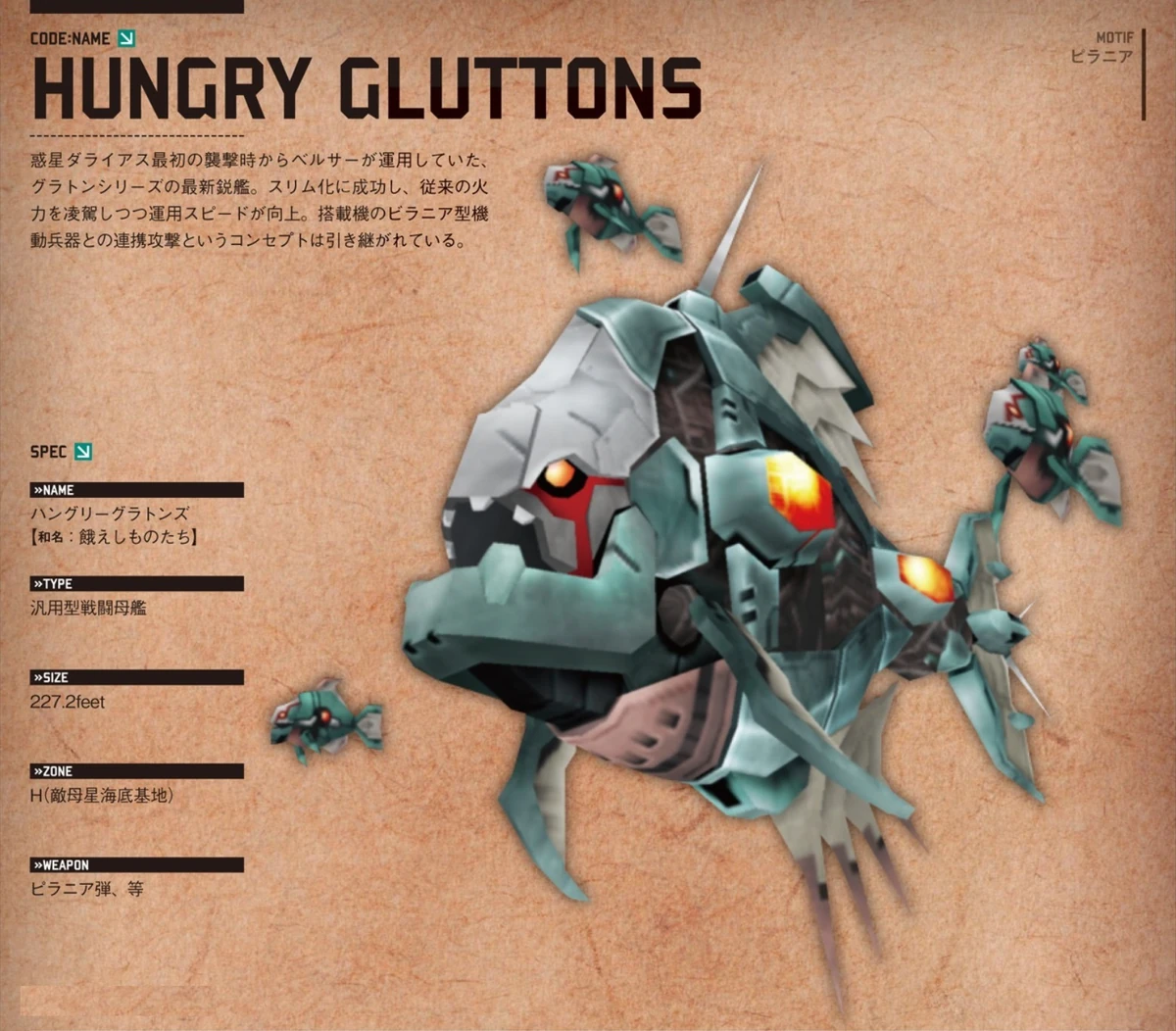Hungry Gluttons | Darius Wiki | Fandom