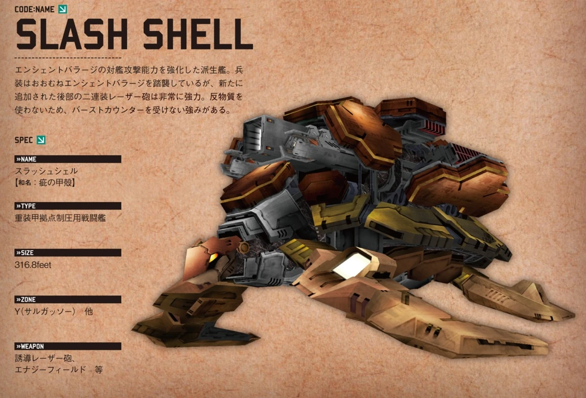Slash Shell | Darius Wiki | Fandom