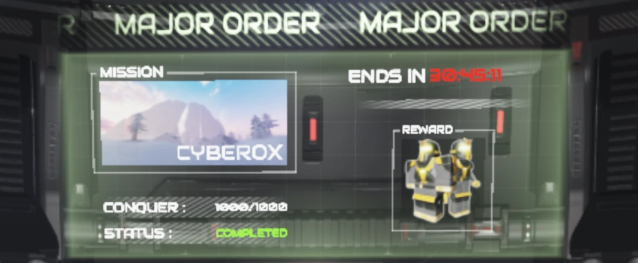 Major orders | Dark divers Wiki | Fandom