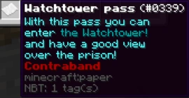 Watchtower pass | Dark Freddies prison break Wiki | Fandom