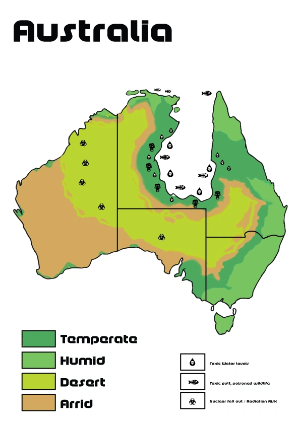 Australia | Dark Future: Living Rulebook Wiki | Fandom