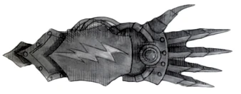 Lightning Gauntlets | Dark Heresy of the Secundus Sector Wiki | Fandom