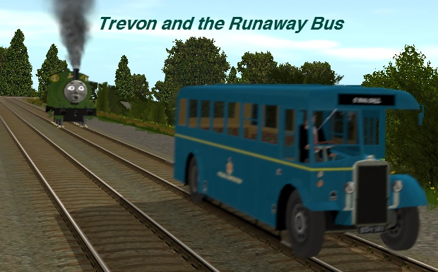 Stupid sodor: Trevon and the Runaway Bus | DarkBlue419 Wiki | Fandom