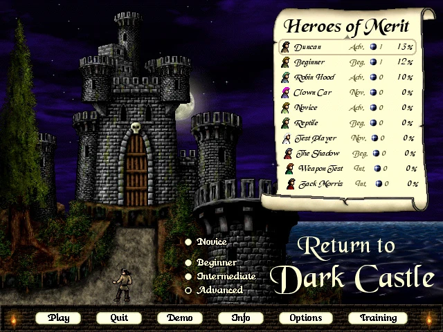 Novice | Dark Castle Wiki | Fandom