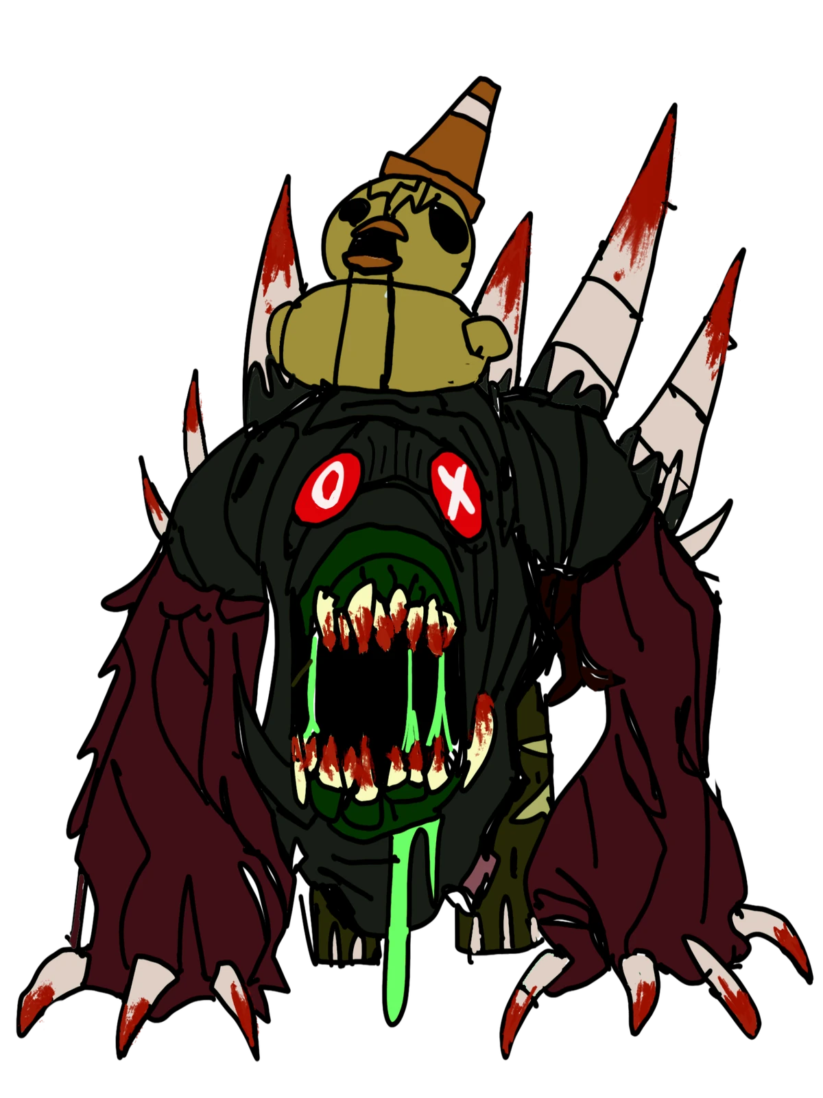 Juggernaut Ducky | Dark Deception Fanon Wiki | Fandom
