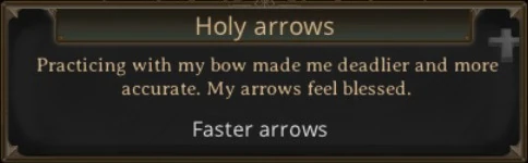 Holy arrows | Dark Devotion Wiki | Fandom