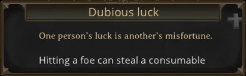 Dubious luck | Dark Devotion Wiki | Fandom