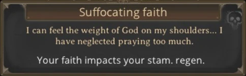 Curses/Suffocating faith | Dark Devotion Wiki | Fandom