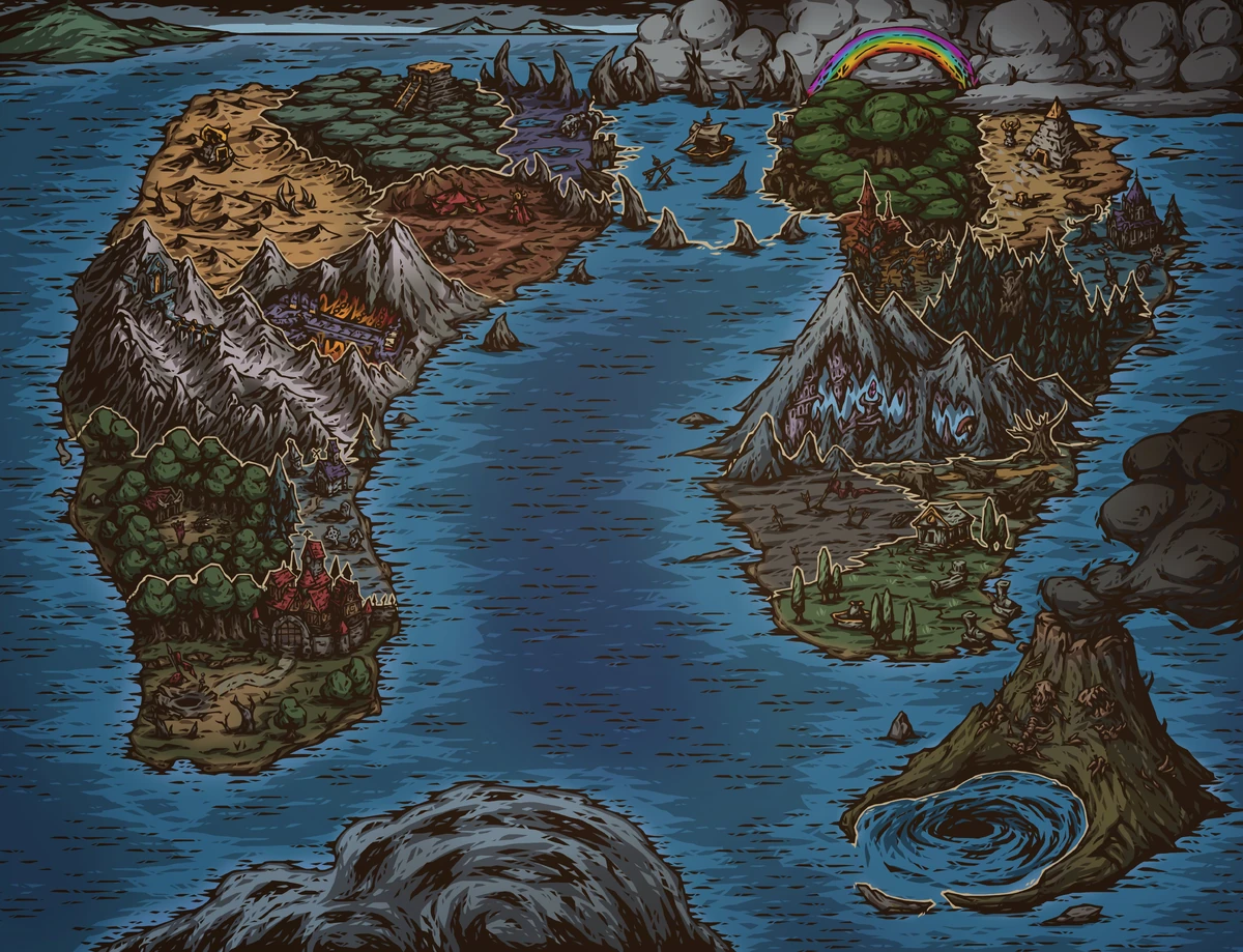 World Map | Darkest AFK Wiki | Fandom