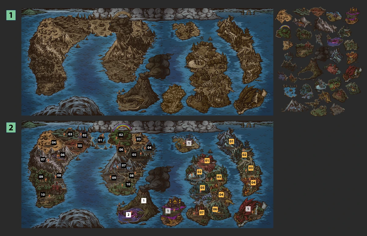 World Map | Darkest AFK Wiki | Fandom