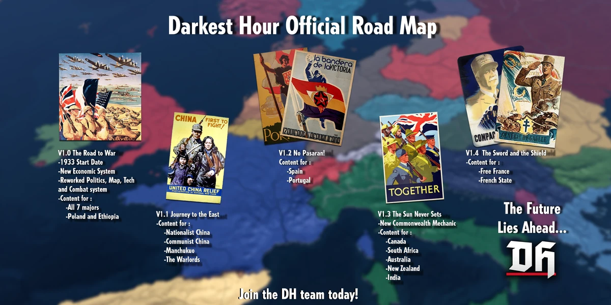 Roadmap | Darkest Hour HoI IV Wiki | Fandom