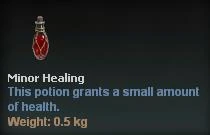 Minor Healing Potion | Darkfall Wiki | Fandom