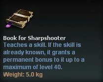 Book for Sharpshooter | Darkfall Wiki | Fandom