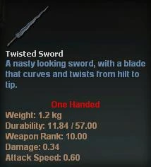 Twisted Sword | Darkfall Wiki | Fandom