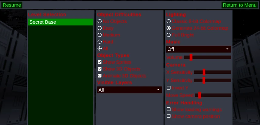 WDFUSE Tutorial - 3D Renderer | Dark Forces Wiki | Fandom