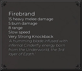Firebrand | Darkheart Roblox Wiki | Fandom