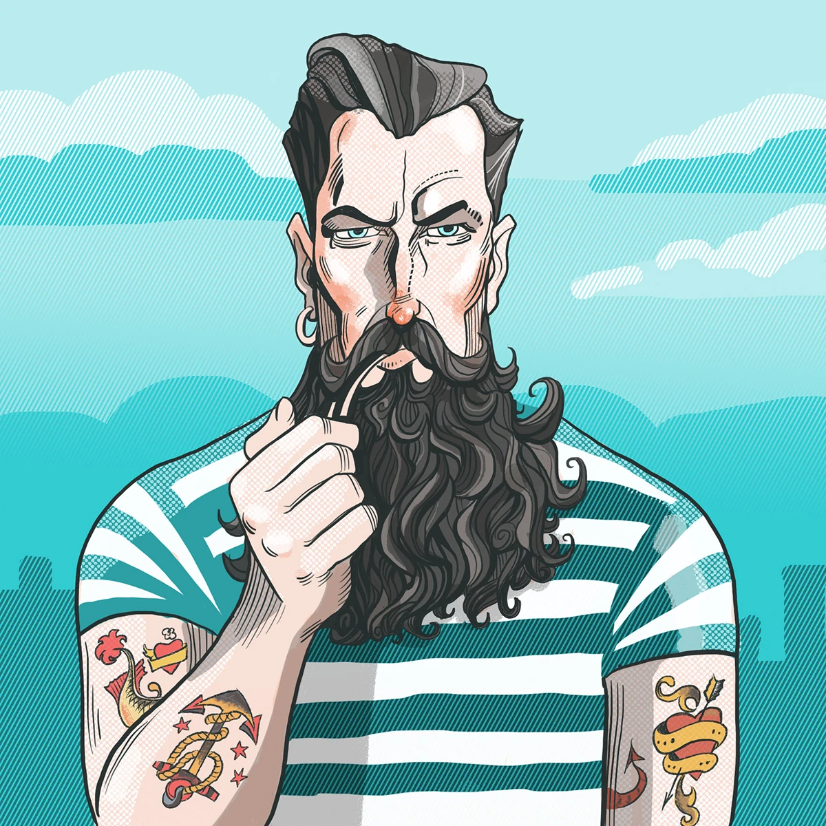 Alfred Bulltop Stormalong | Dark Pictures Wiki | Fandom