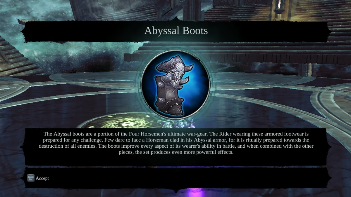 Abyssal Boots | Darksiders Wiki | Fandom