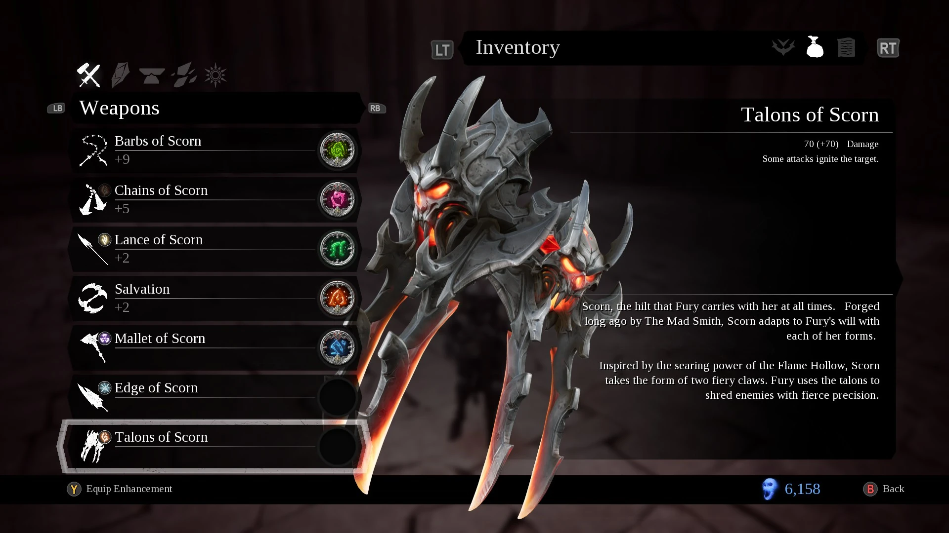 darksiders 3 weapons list