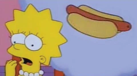 Lisa Eats Bart's Hotdog | DarkSimpsons Wiki | Fandom