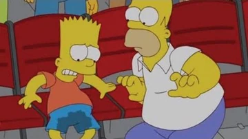 how to draw bart simpson with his pants down