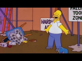 Homer Goes on Disability | DarkSimpsons Wiki | Fandom