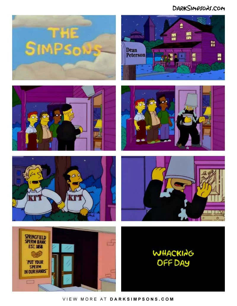 Whacking off Day | DarkSimpsons Wiki | Fandom