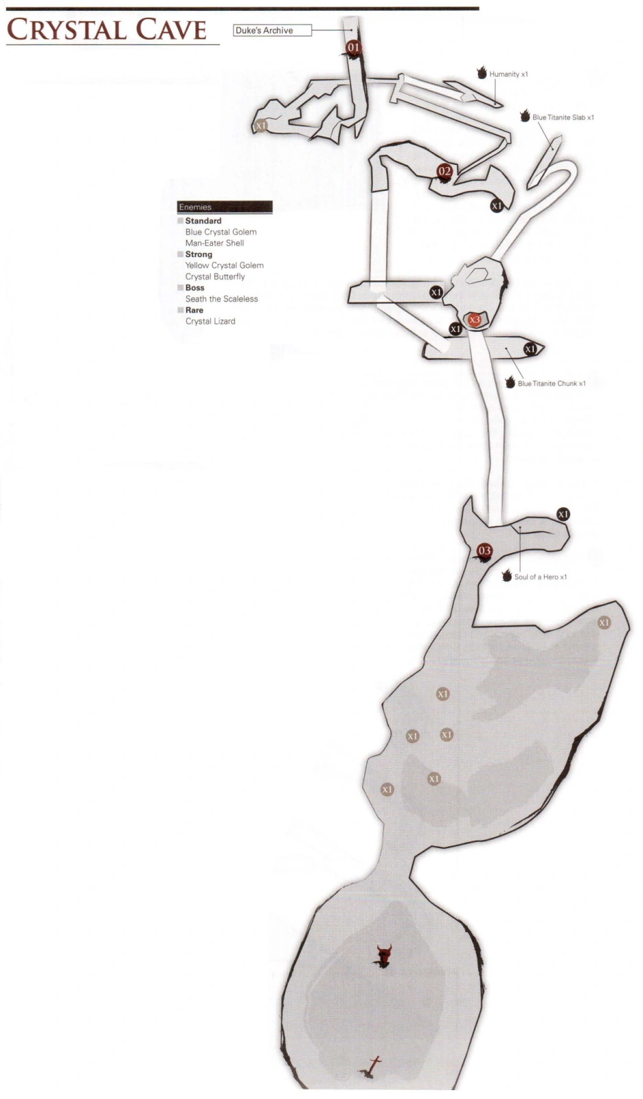 Crystal Cave Dark Souls