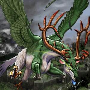 Shadow Flock Peryton | Dark Summoner Wiki | Fandom