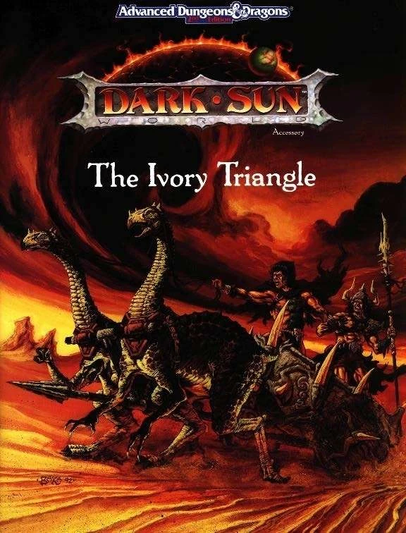 Ivory Triangle, The. Boxed Set | Dark Sun Wiki | Fandom