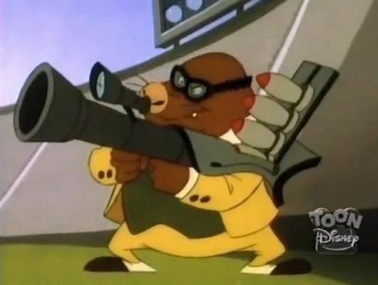 Moliarty's bazooka | Darkwing Duck Wiki | Fandom