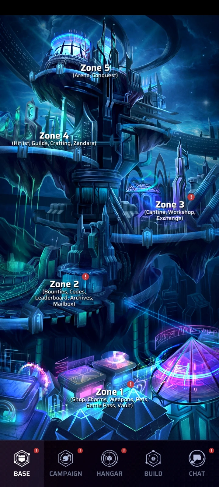 Zones | Darkzone Wiki | Fandom