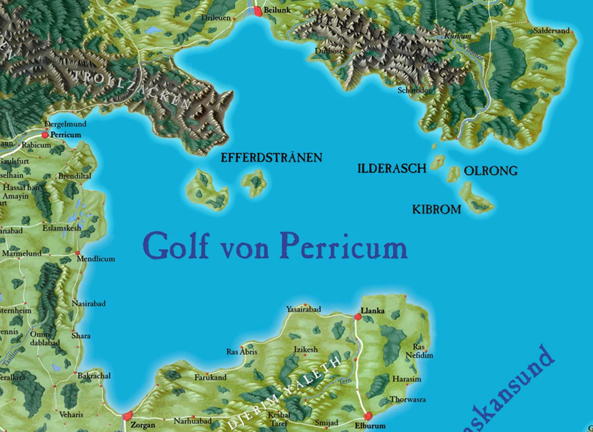 Golf von Perricum | Das grüne Auge DSA Wiki | Fandom