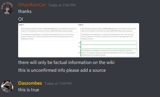 Nekopara Lore Notebook | Daszombies Official Lore Wiki For A Friend ...