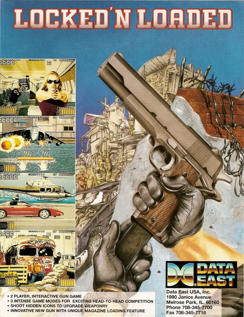 Locked 'n Loaded | Data East Wiki | Fandom