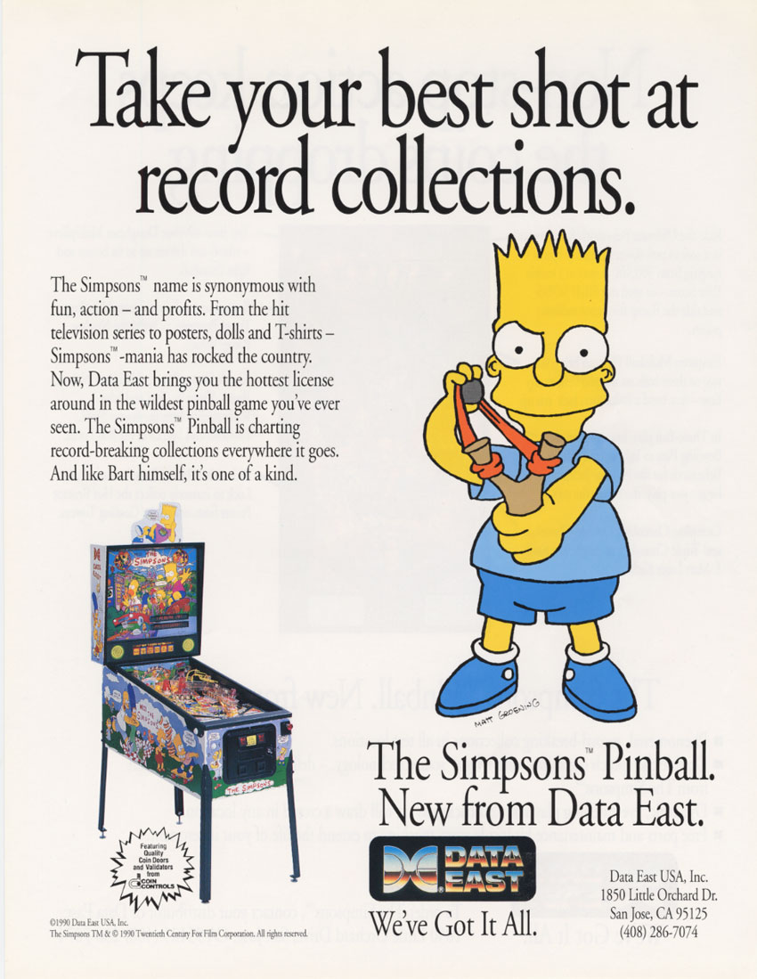 The Simpsons | Data East Wiki | Fandom