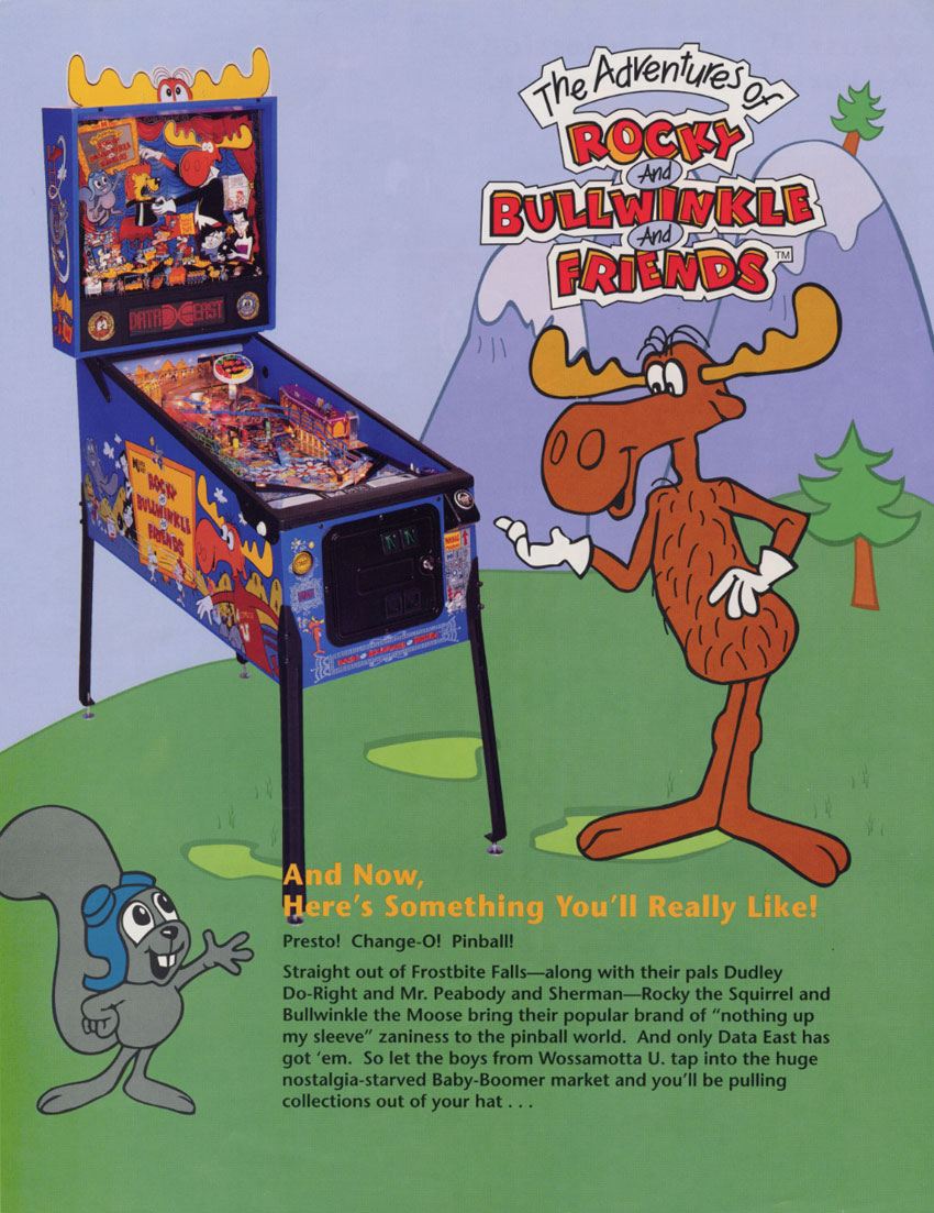 The Adventures of Rocky and Bullwinkle and Friends | Data East Wiki ...