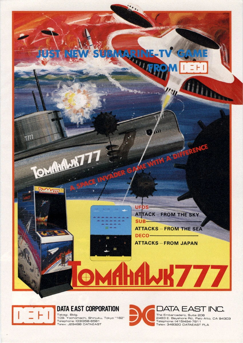 Tomahawk 777 | Data East Wiki | Fandom