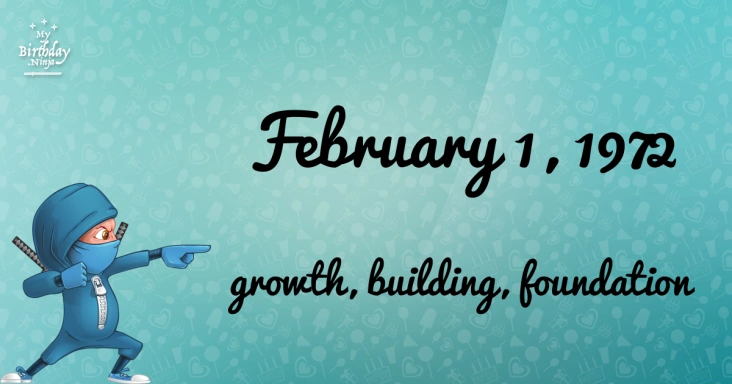 February 1, 1972 | Date Mania Wiki | Fandom