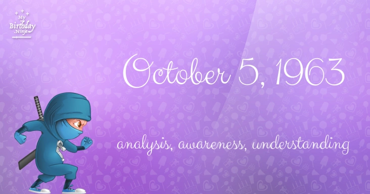 October 5, 1963 | Date Mania Wiki | Fandom