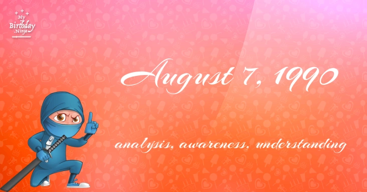 August 7, 1990 | Date Mania Wiki | Fandom