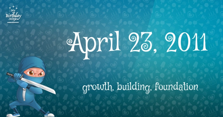 April 23, 2011 | Date Mania Wiki | Fandom