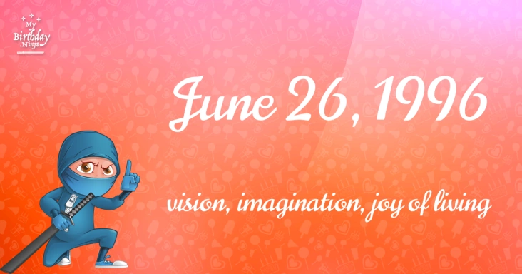 June 26, 1996 | Date Mania Wiki | Fandom