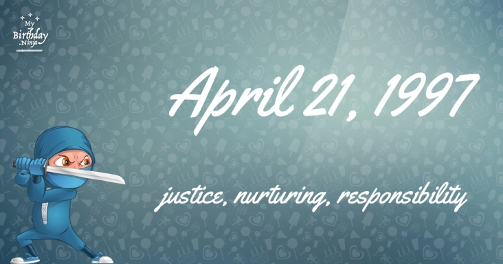 April 21, 1997 | Date Mania Wiki | Fandom