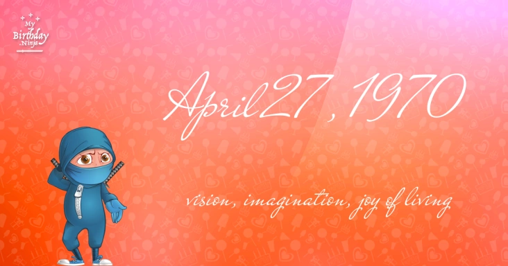 April 27, 1970 | Date Mania Wiki | Fandom