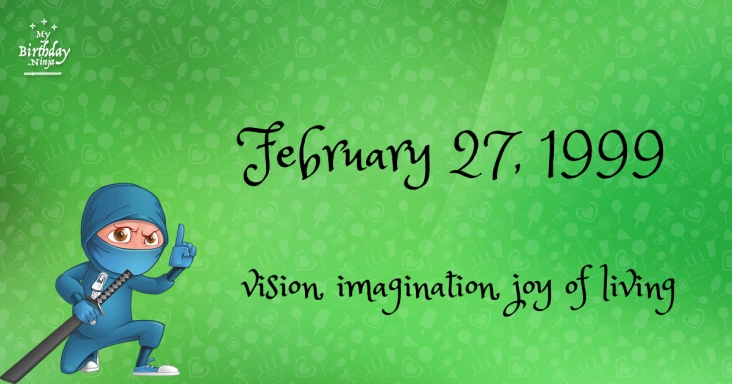 February 27, 1999 | Date Mania Wiki | Fandom
