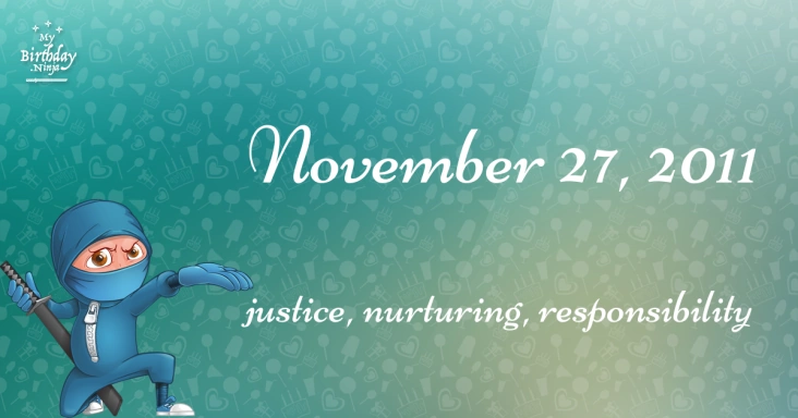 November 27, 2011 | Date Mania Wiki | Fandom